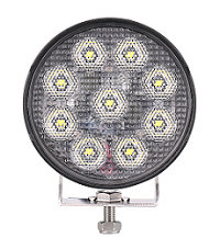 EMC Round Off Road LED Work Flood Lights 54W R10 For ATV SUV UTV