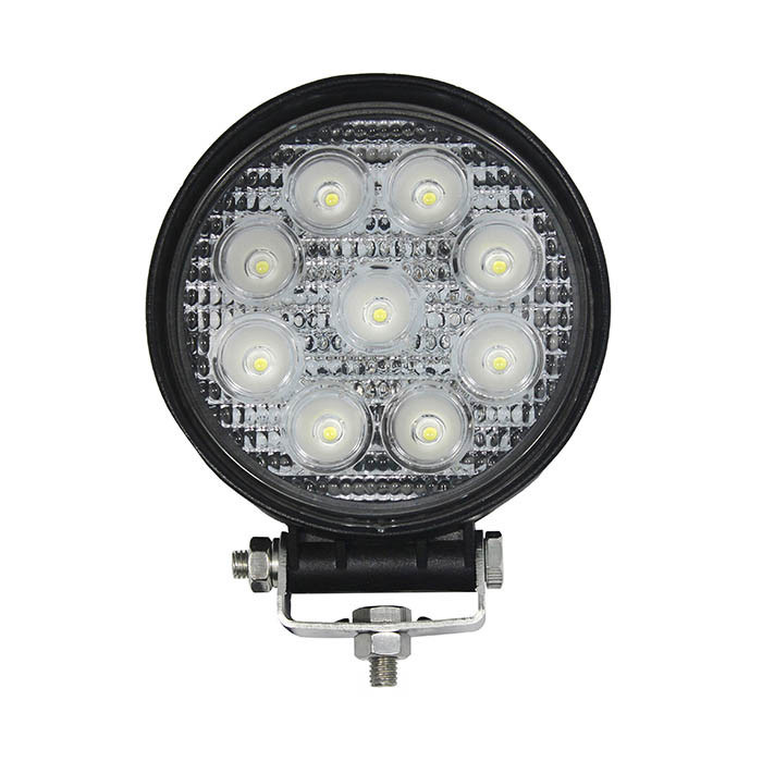 Aluminum LED Work Flood Lights E-Mark E9 For Heavy Duty Trucks